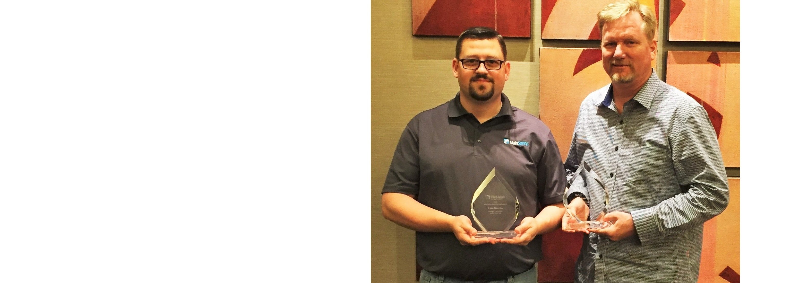 MainSpring Takes Home FileMaker Awards for Fourth Straight year